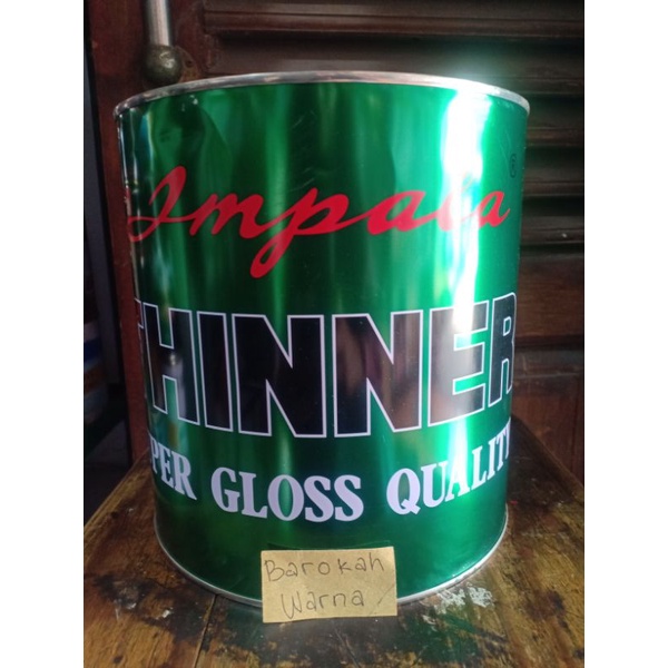 Jual thinner Impala super gloss galon 5liter | Shopee Indonesia