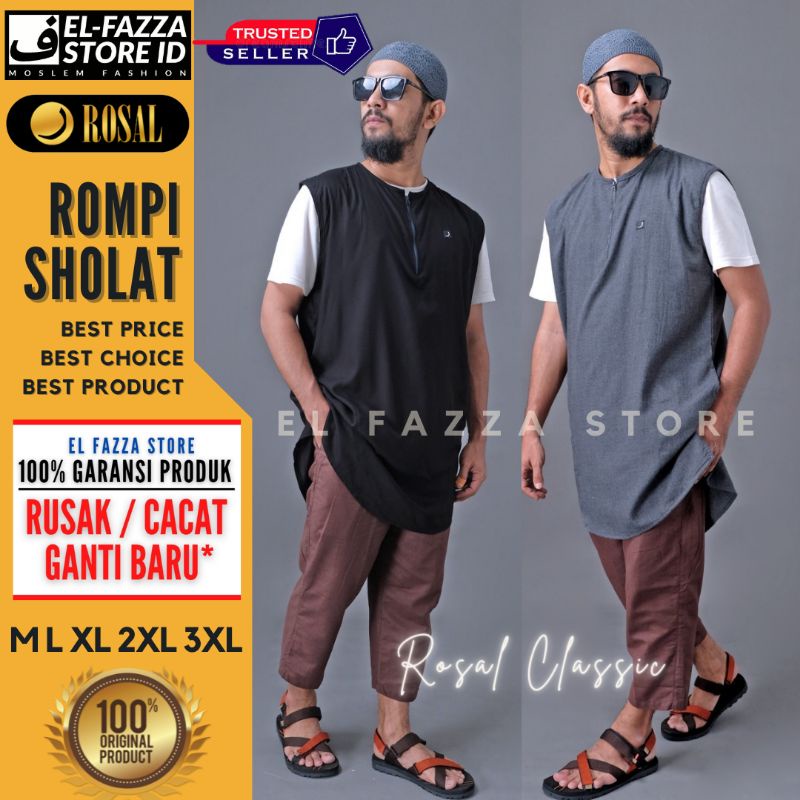 Jual ROMPI SHOLAT ( ROSAL ) CLASSIC / ROMPI SHALAT PRIA MUSLIM / BAJU ...