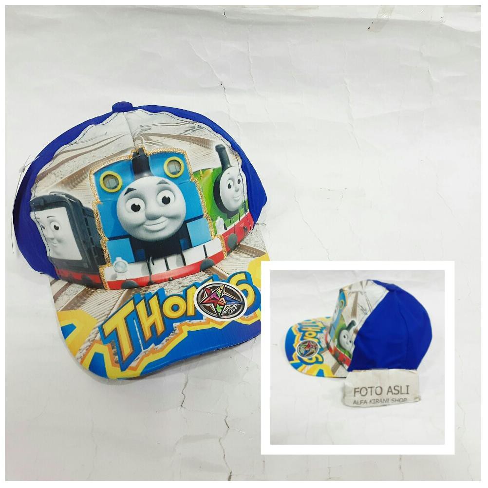 Jual [KODE 9558] Topi anak Thomas and Friends si kereta api baik dan ...