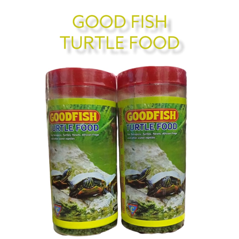 Jual MAKANAN KURA KURA GOODFISH TURTLE FOOD 50 gram ukuran 1mm makanan ...