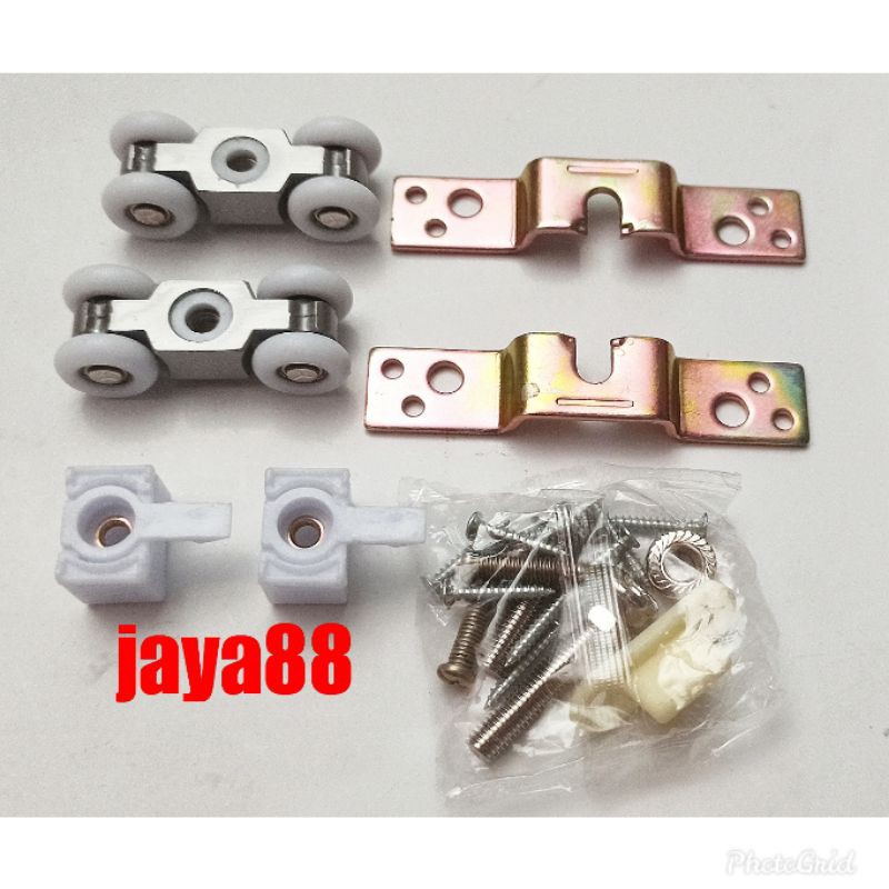 Jual roda rel pintu sleding roda rel pintu sliding roda rel pintu geser | Shopee Indonesia