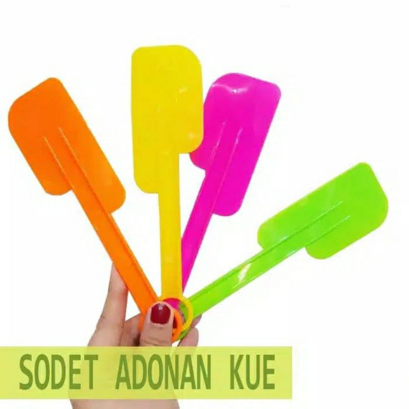 Jual Solet Sambal - Sendok Sambal - Spatula Plastik Solet Adonan Kue ...