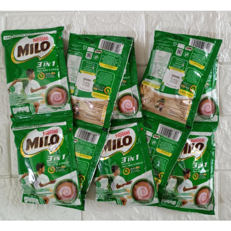 Jual Milo 3in1 sachet 35gr | Shopee Indonesia