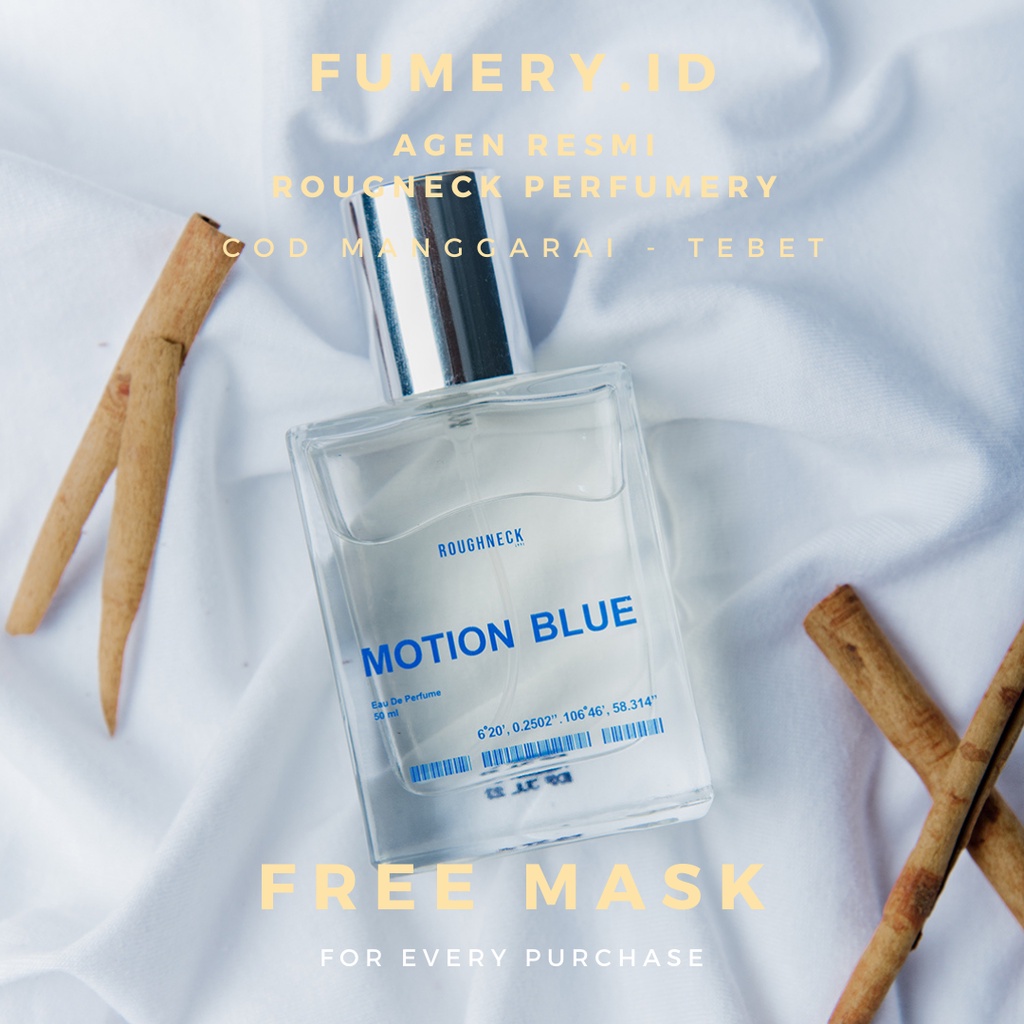 Jual Roughneck Motion Blue Perfume EDP Original | Shopee Indonesia