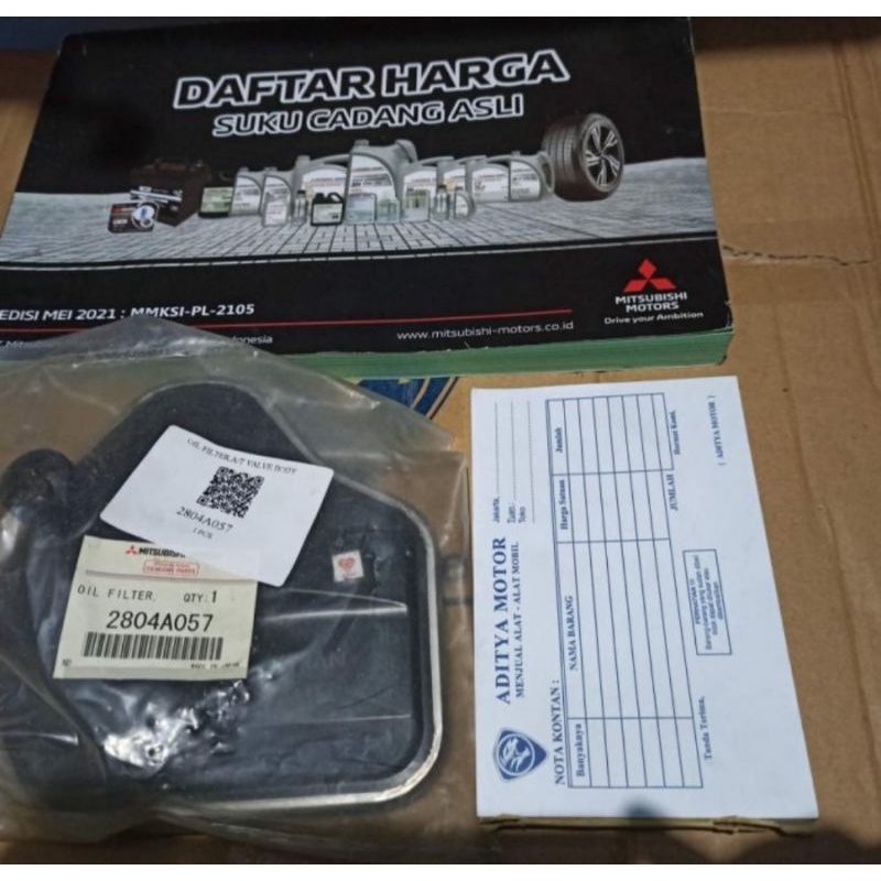 Jual filter oli matic xpander th 2017 UP ORIGINAL RESMI MITSUBISHI KTB ...