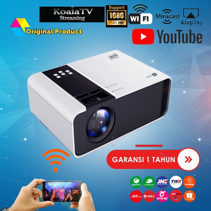 Jual Proyektor Mini Garansi 1 Tahun / Proyektor wifi Original ...