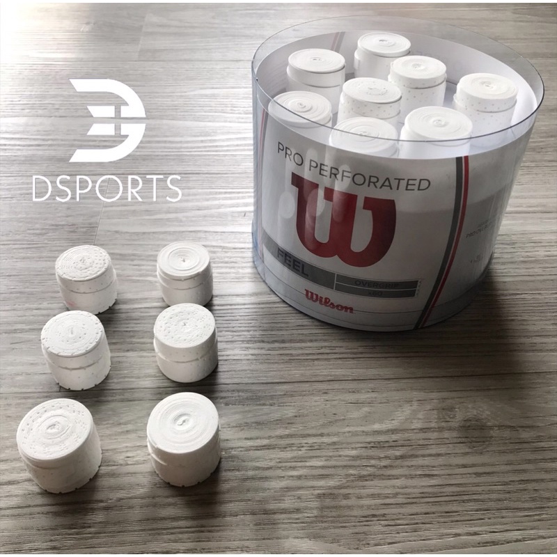 Jual Wilson Pro Perforated Overgrip Feel Tipis Tacky ( Tennis Grips ...