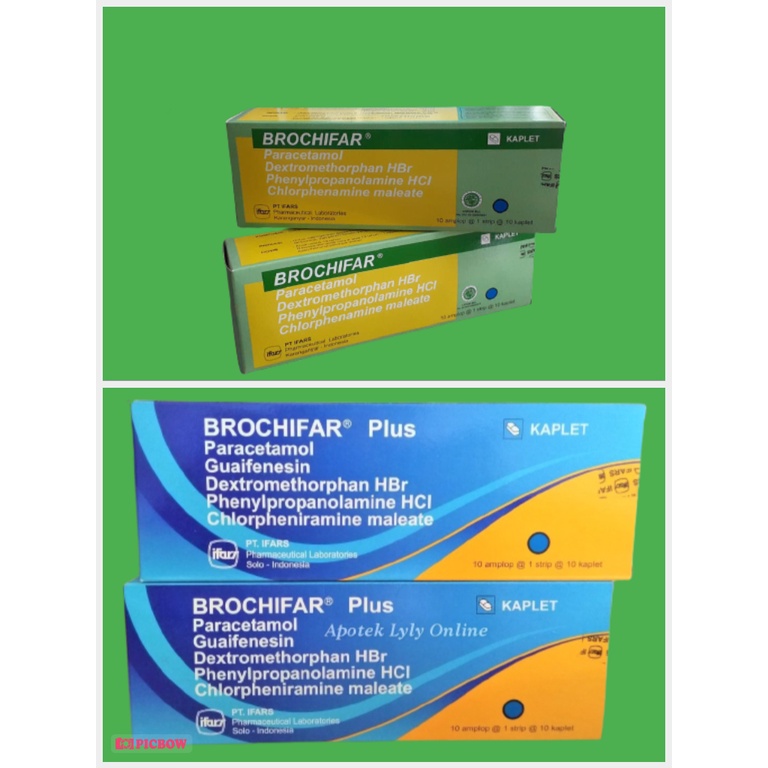 Jual BROCHIFAR BIASA & BROCHIFAR PLUS TABLET PER BOX ISI 10STRIP ...