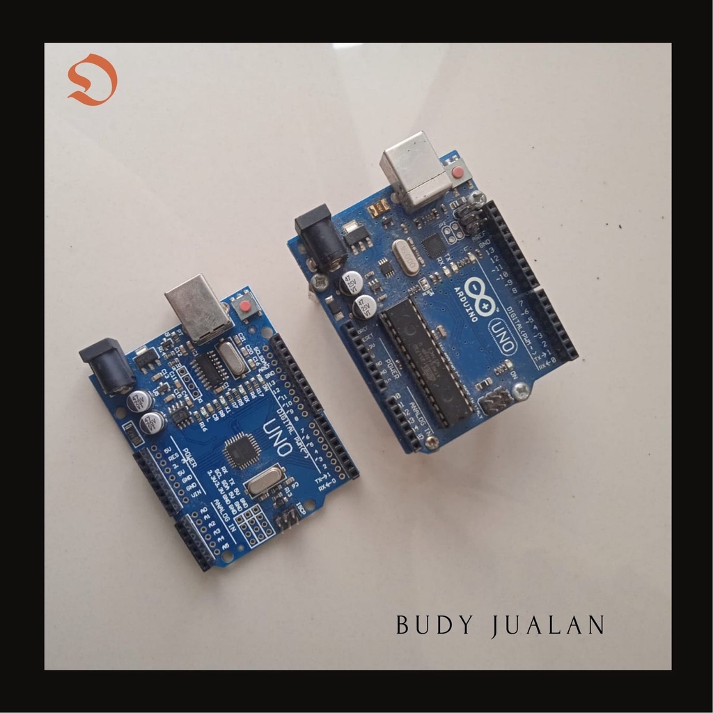 Jual Budy Jualan l Arduino UNO R3 Compatible ATmega328P DIP 16u2 & Arduino UNO R3 SMD CH340 ...