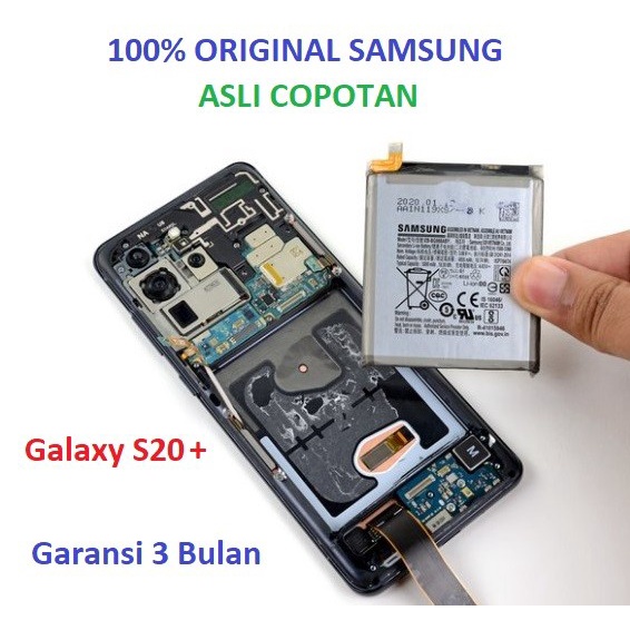 Jual Battery SAMSUNG Galaxy S20+ S20 Plus 5G Original Asli Copotan EB ...