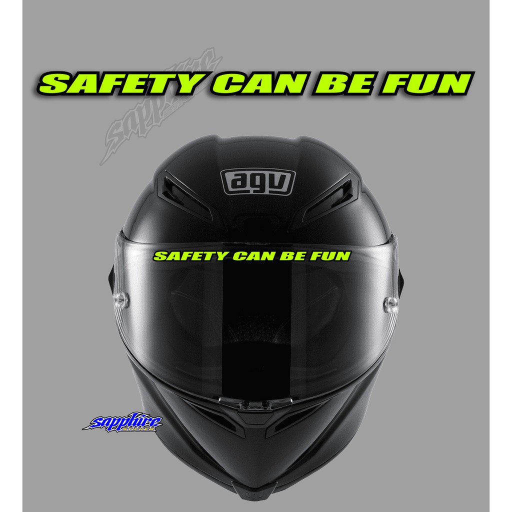 Jual stiker Sticker SAFETY CAN BE FUN | Shopee Indonesia