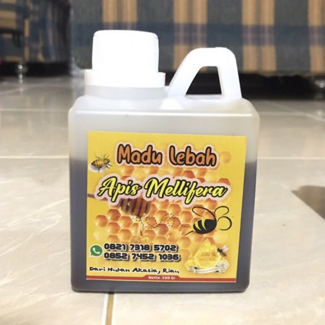Jual Madu Lebah Apis Mellifera Hutan Akasia 500 gram | Shopee Indonesia