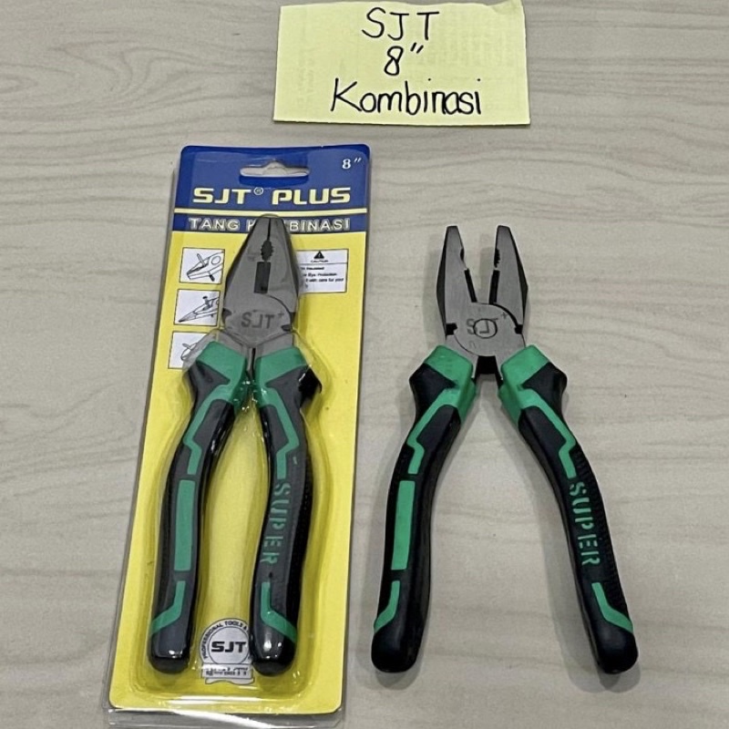 Jual SJT 8” KARET Tang jepit 8"inci Tang karet 8"inci Tang kombinasi 8 ...