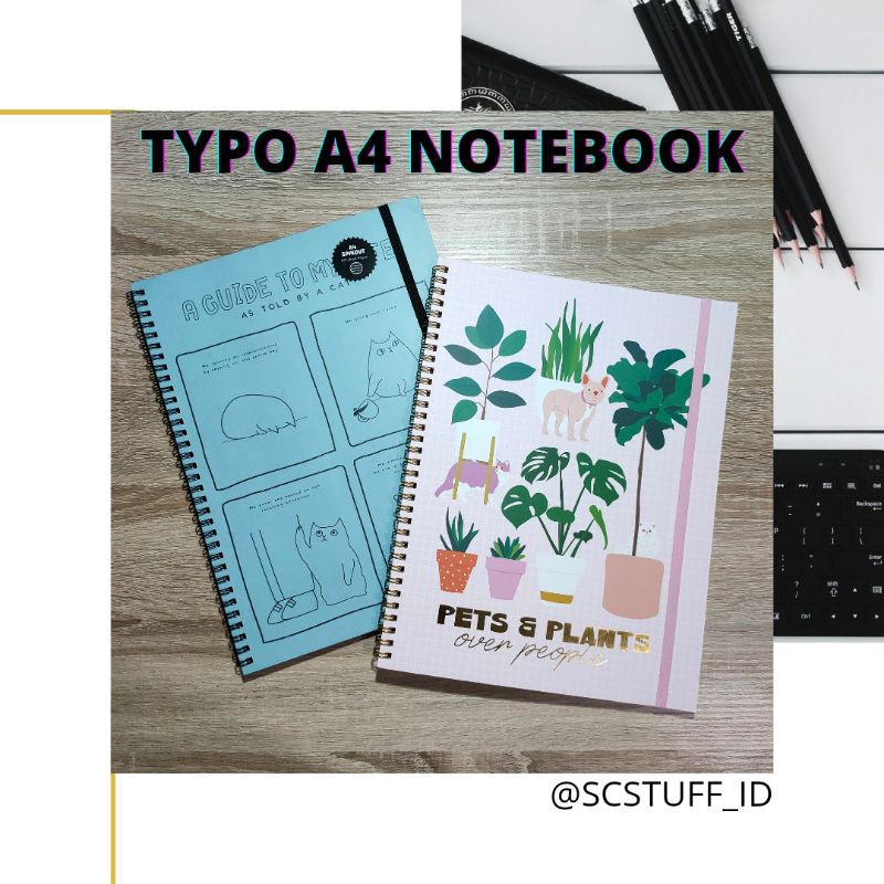 Jual Typo Notebook A4 | Shopee Indonesia
