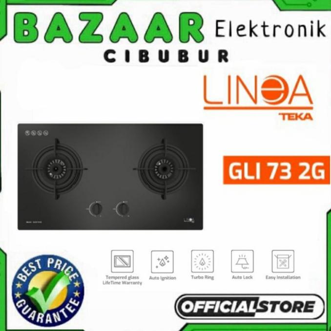 Jual KOMPOR TANAM GAS TEKA LINEA GLI 73 2G AI AL 2TR 2 TUNGKU 70cm 70 ...