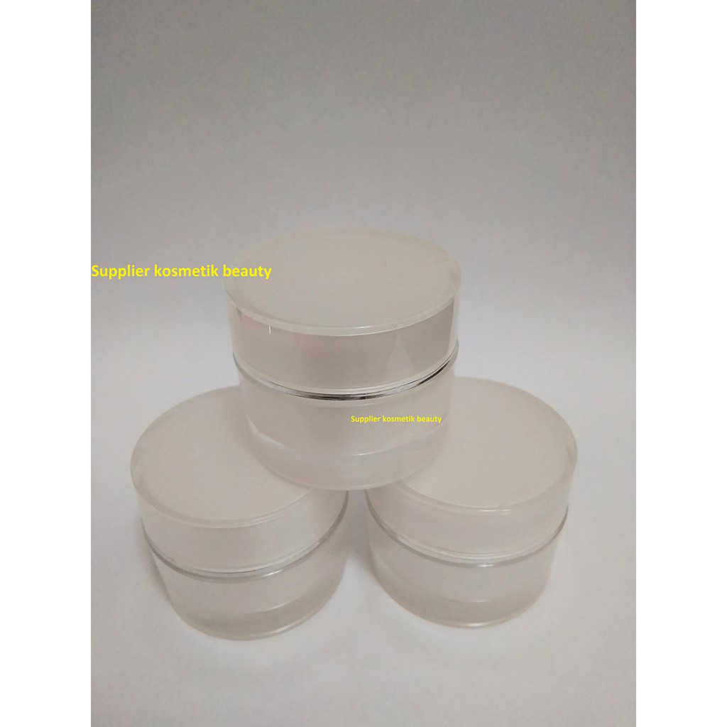 Jual POT ACRYLIC MUTIARA/POT AKRILIK/POT KOSMETIK/POT CREAM/POT KRIM 10 ...