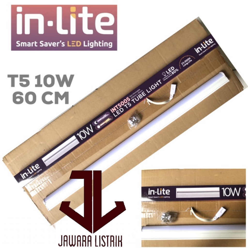 Jual LAMPU LED T5 10W IN-LITE INLITE INT5005 60 CM | Shopee Indonesia