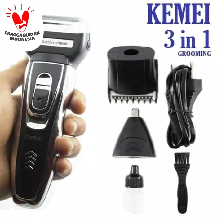 Jual Mesin Cukur Rambut Kemei KM-5558 | Shopee Indonesia
