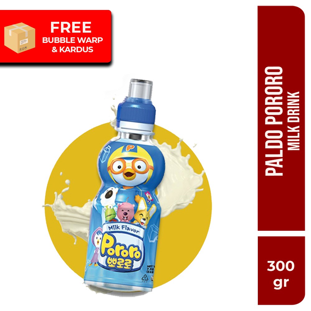 Jual (READY STOK) Pororo Drink Milk 235 ML - Paldo | Shopee Indonesia