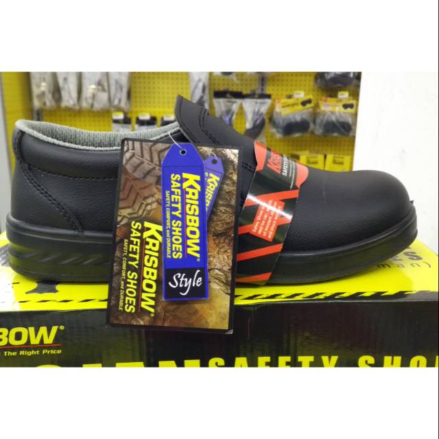 Jual Krisbow Safety Shoes Trojan | Shopee Indonesia