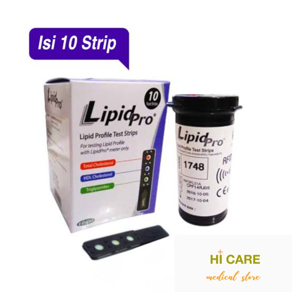 Jual LIPID PRO STRIP / STRIP TEST LIPID PRO TRIGYCERIDES , CHOLESTROL ...