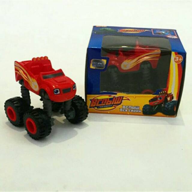 Jual MOBIL BLAZE MONSTERS RED | Shopee Indonesia