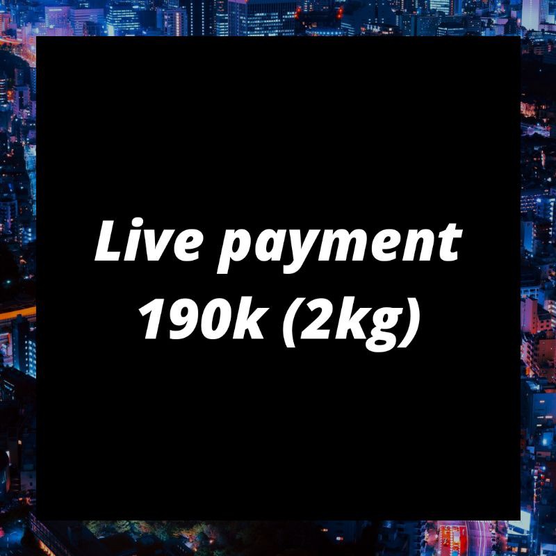 Jual nota payment live 190k (2kg) | Shopee Indonesia