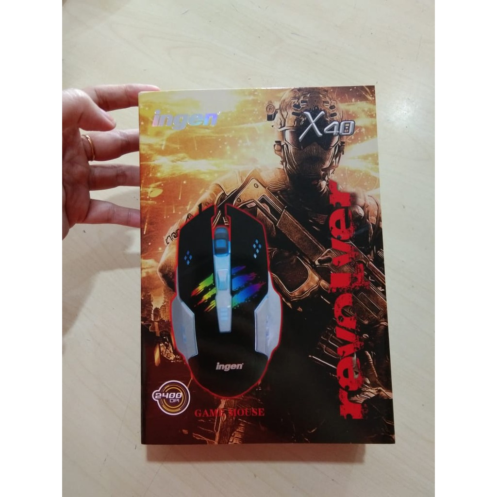 Jual Mouse Gaming X40 USB revoLver best seller | Shopee Indonesia