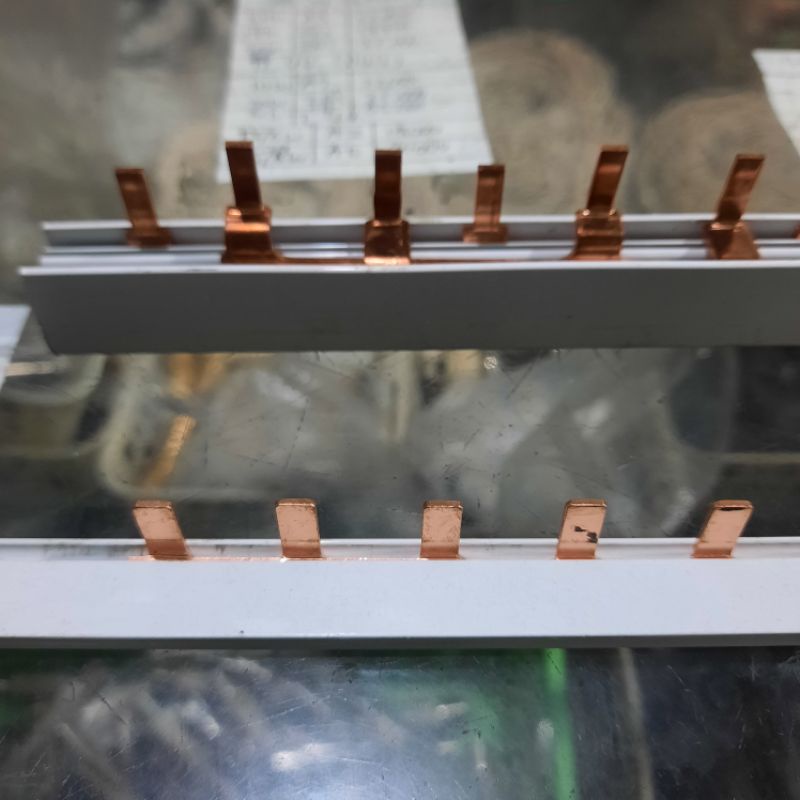 Jual Busbar sisir mcb 1phase 3phase 1 meter | Shopee Indonesia