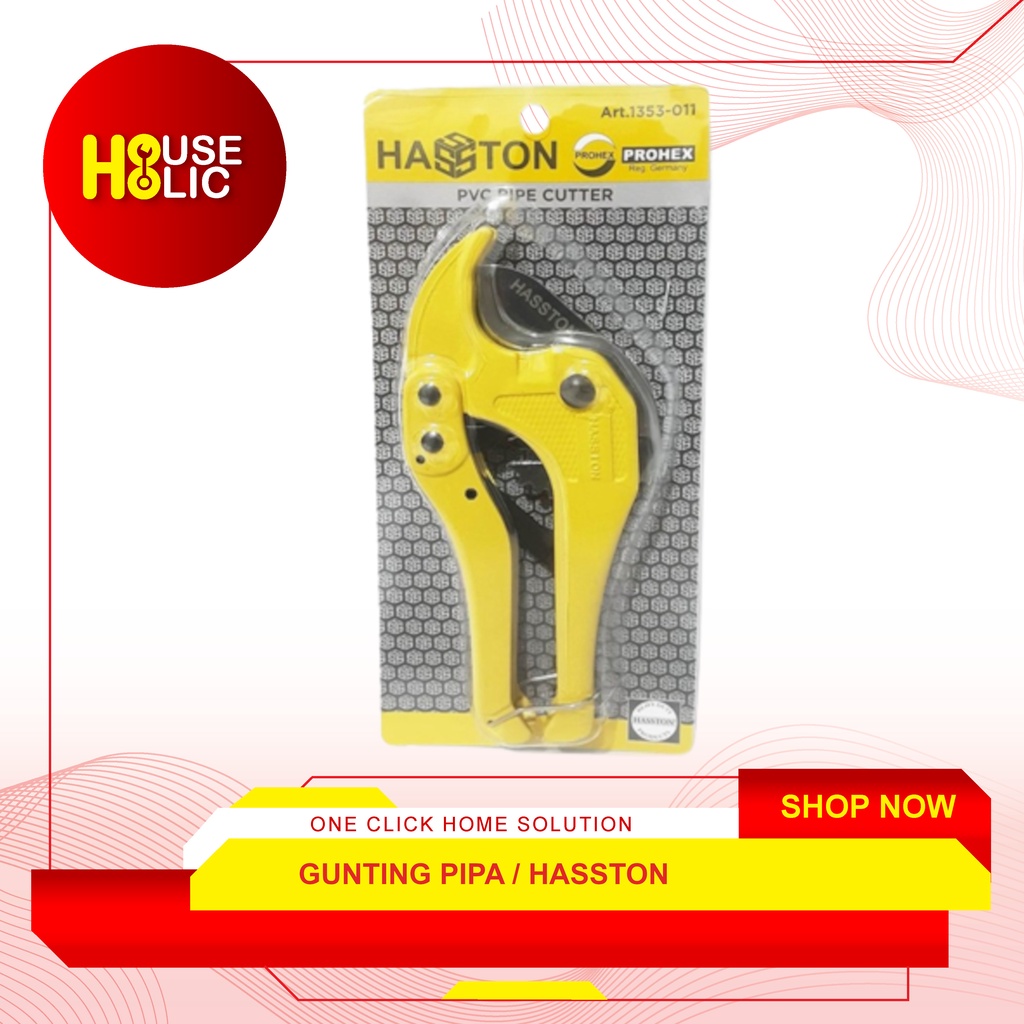 Jual Gunting Pipa PVC / Tang Potong Pipa / PVC Pipe Cutter Hasston 1353 ...