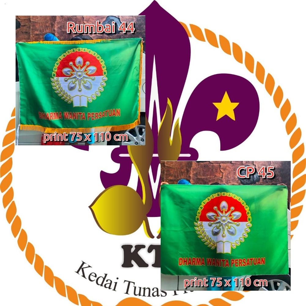 Jual Bendera DWP Dharma Wanita Persatuan Rumbai | Shopee Indonesia