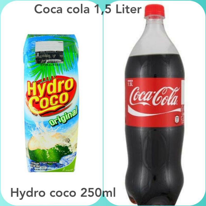 Jual Paket Coca cola 1,5 Liter + Hydro coco 250ml | Shopee Indonesia