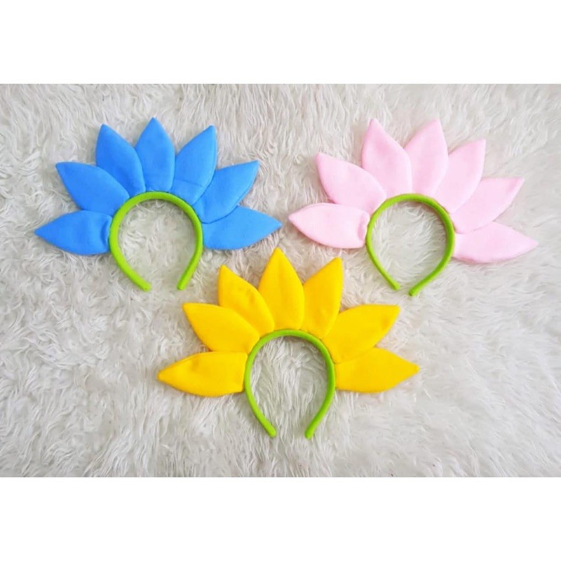 Jual Bando Bunga Kostum Bunga Matahari Aksesoris Drama Cosplay Bunga ...
