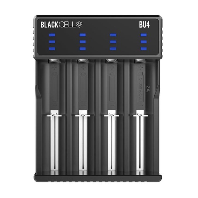 Jual [Ready] Usb Battery Charger Blackcell Bu4 4 Slot Smart 18650 ...