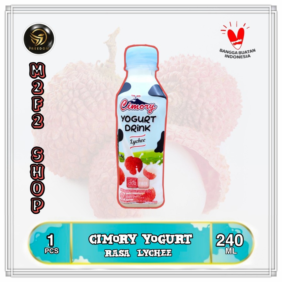 Jual Yogurt Cimory Drink Rasa Leci | Lychee Botol Pet - 240 ml (Kemasan Satuan) | Shopee Indonesia