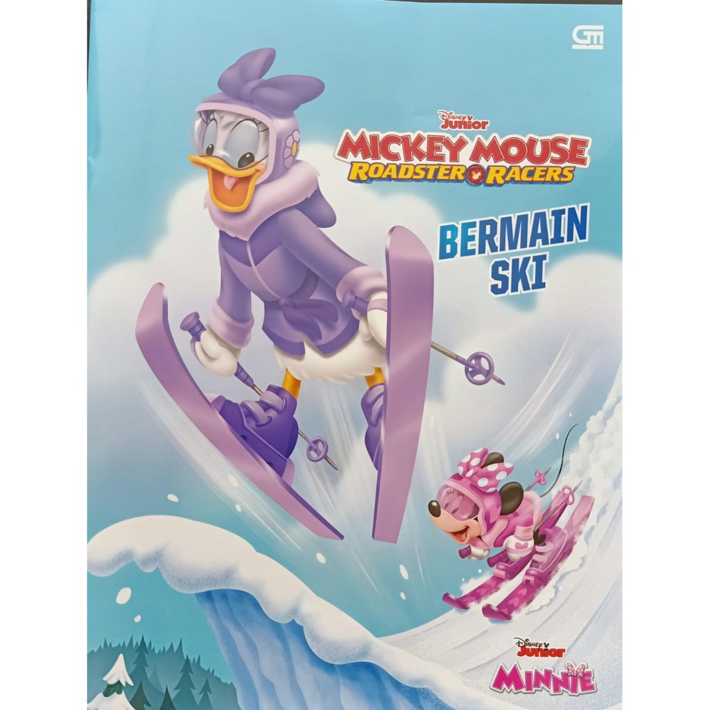 Jual Buku Cerita Anak Disney Mickey Mouse Roadster Racers "Bermain Ski ...