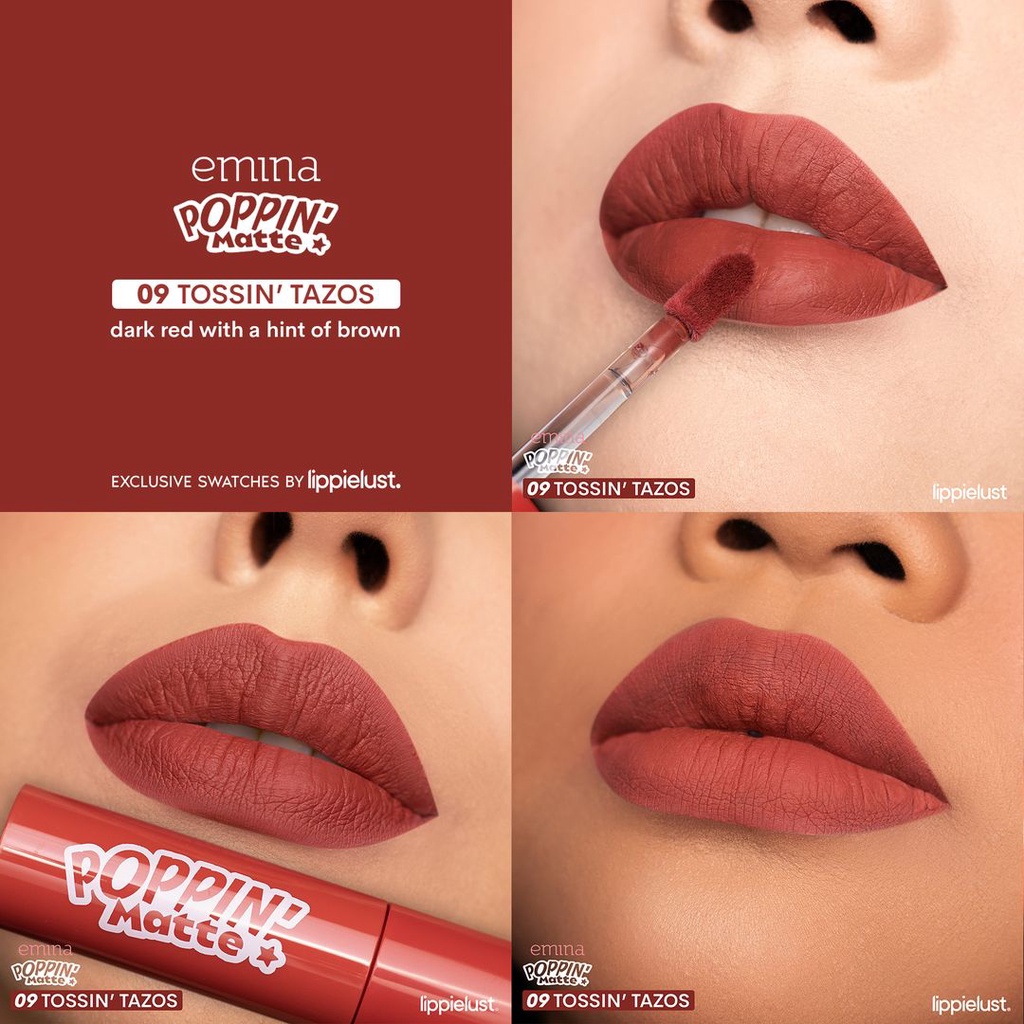 Jual Emina Poppin Matte X Chatime 45g Shopee Indonesia