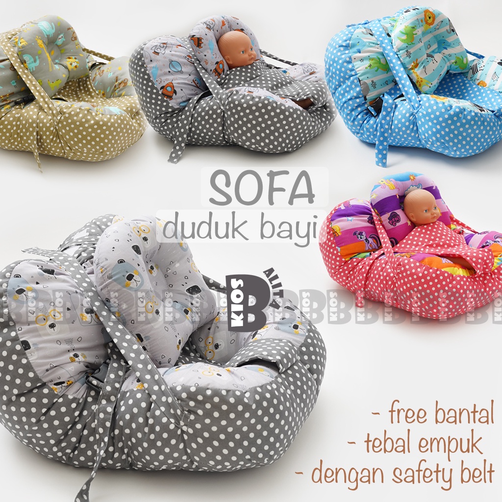 Jual SOFA BAYI JUMBO DENGAN SABUK PENGAMAN GESPER MULTIFUNGSI BISA ...