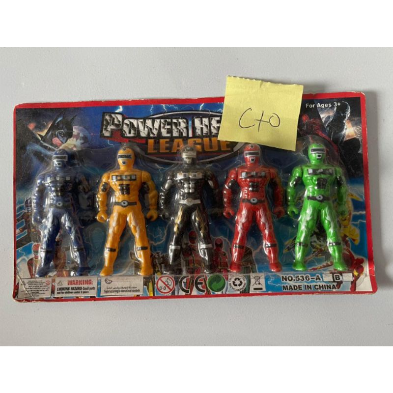 Jual Mainan Anak Robot Power Hero League 5pcs Set / Robot-robotan ...
