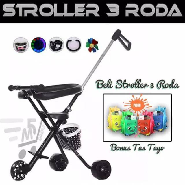 Jual Stroller Anak Micro Trike Portable Modern | Shopee Indonesia