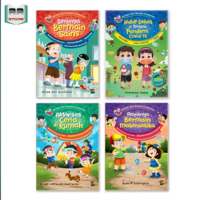 Jual Buku Aktivitas TK/PAUD - Buku Pelajaran TK - Belajar Dari Rumah ...