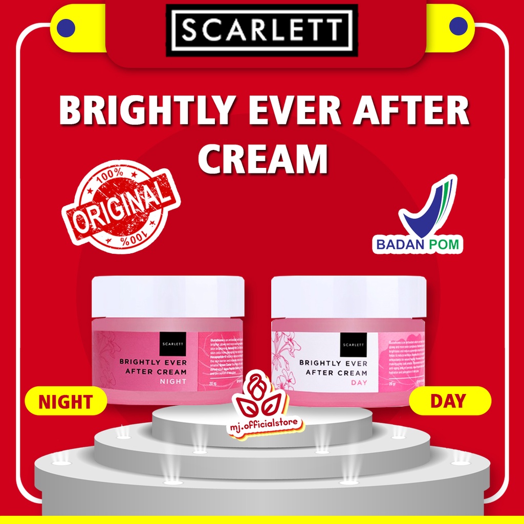 Jual SCARLETT Scarlet Sekarlet Skarlet Whitening Brightly Ever After ...
