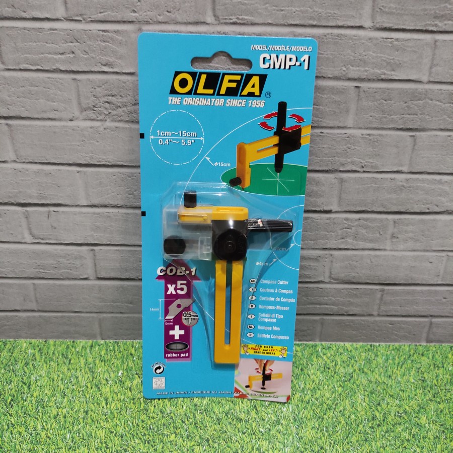 Jual Circle Cutter Memotong Lingkaran 1cm-15cm Olfa CMP-1 JAPAN | Shopee Indonesia