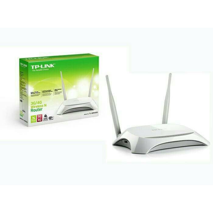 Jual TP-LINK TL-MR3420 3G/4G WIRELESS GU A-51 N ROUTER | Shopee Indonesia