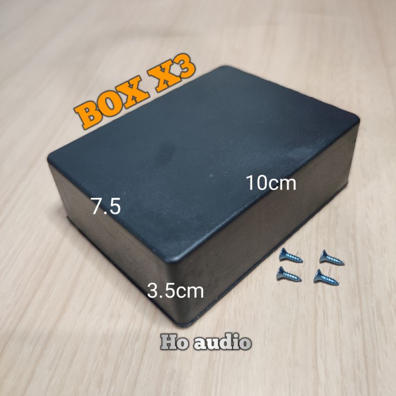 Jual box x3 hitam plastik | Shopee Indonesia