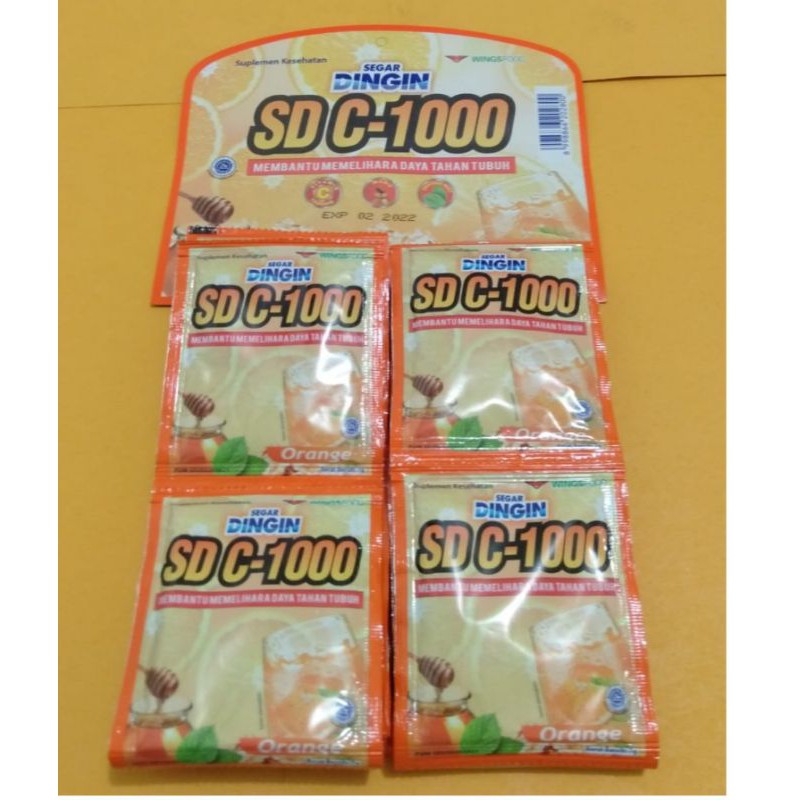 Jual Segar Dingin Orange 1sachet | Shopee Indonesia