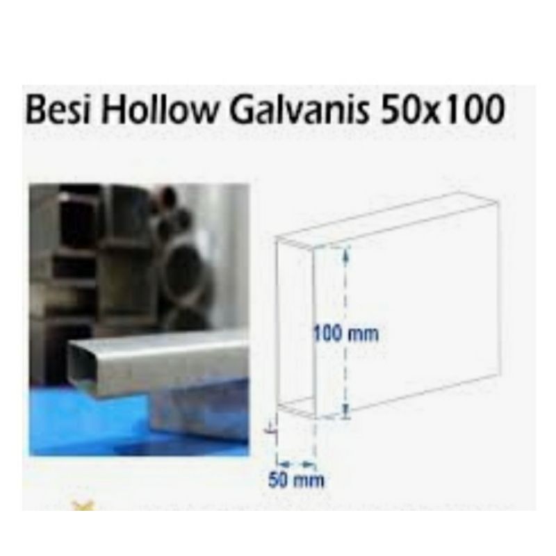 Jual Besi Hollow 50x100 Terlengkap & Harga Terbaru Juni 2026 | Shopee ...