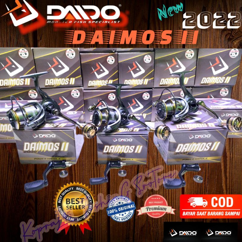Jual REEL DAIDO DAIMOS || / REEL DAIDO DAIMOS 2 | Shopee Indonesia
