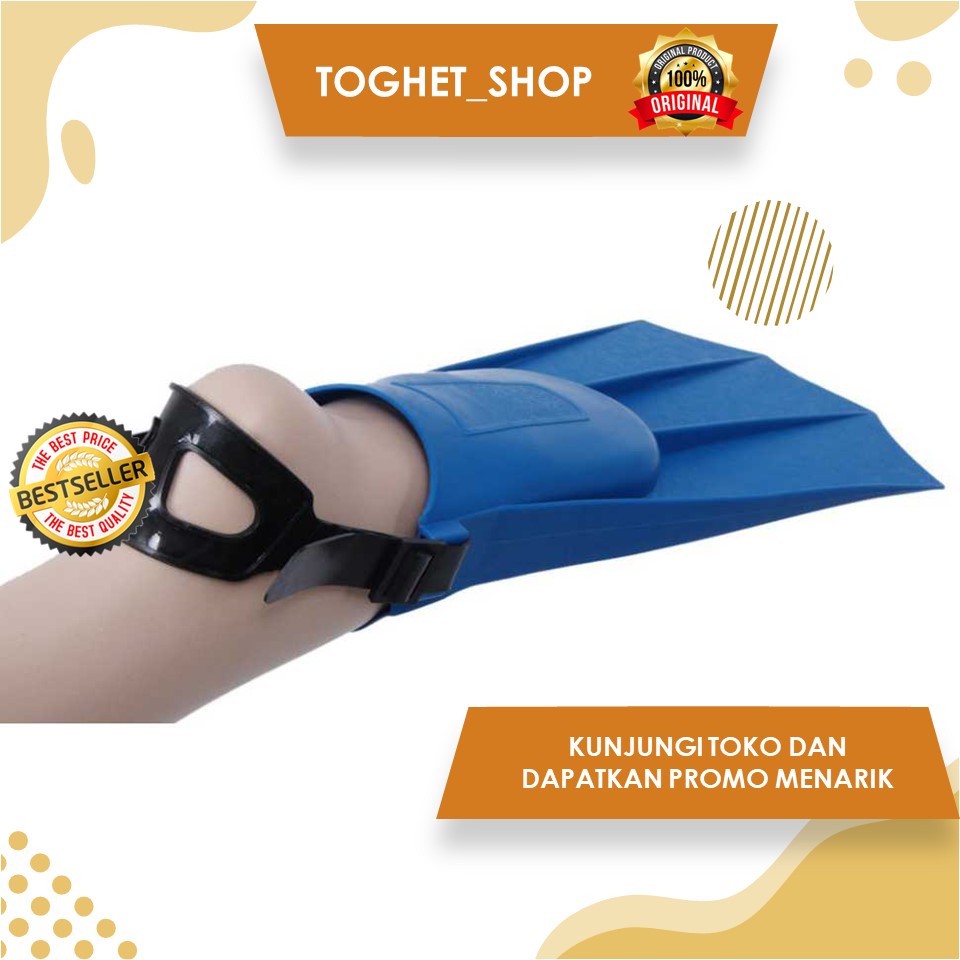 Jual Kaki Katak Sepatu Renang Bentuk Kaki Kodok Kaki Selam Snorkling Swimming Fin Diving Ukuran ...