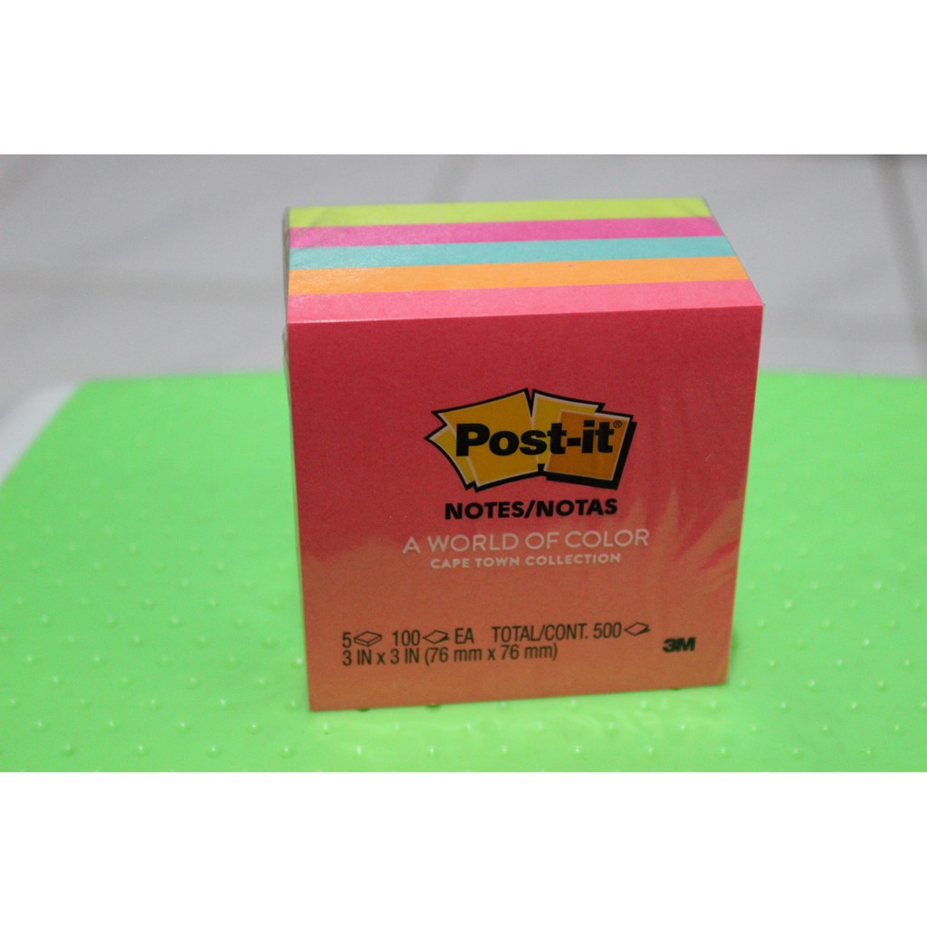 Jual post it 3m kertas memo pengingat warna warni | Shopee Indonesia